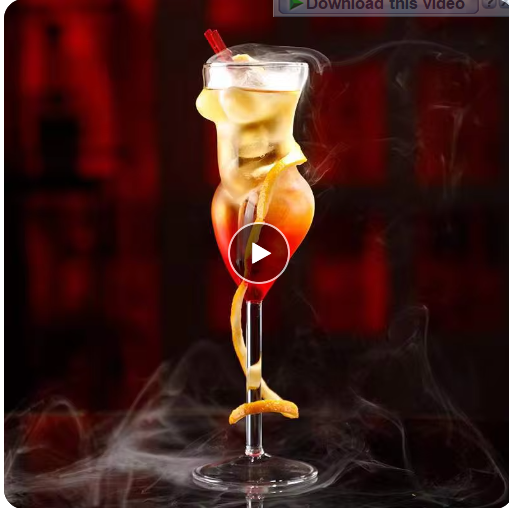 Elegant Lady Body-Shaped Cocktail Glass| Unique Whiskey Goblet and Wine ...